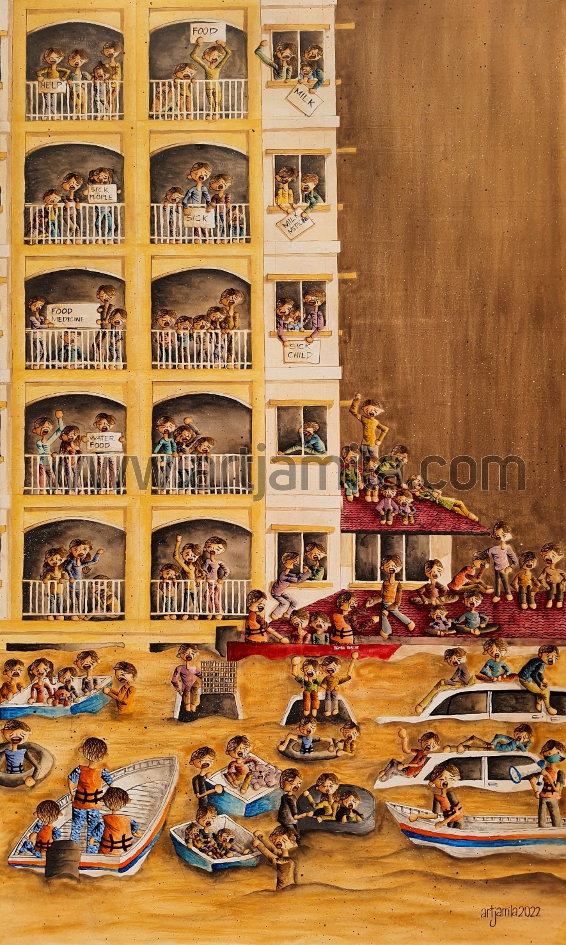 The Hello from the Sky, Series 1 – Art Jamila